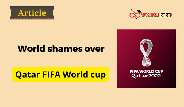 World shames over Qatar FIFA World cup