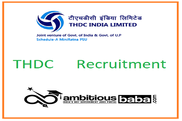 THDC Recruitment 2022