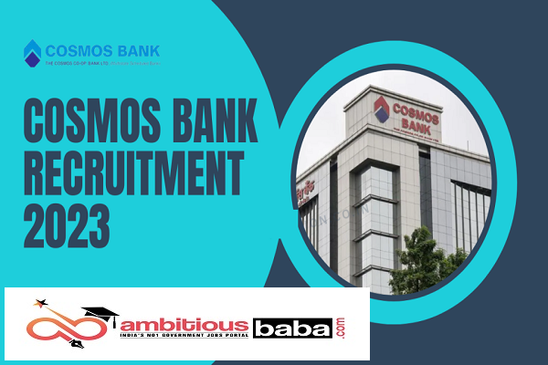 Cosmos Bank Recruitment 2023