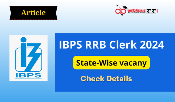 IBPS RRB Clerk State Wise Vacancy 2024