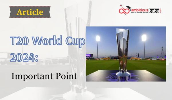 T20 World Cup 2024: Important Point
