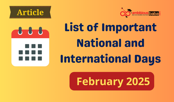 Important National and International Days in February 2025
