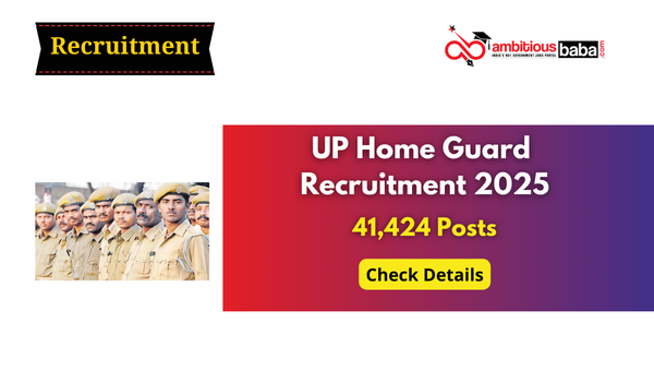UP Home Guard Recruitment 2025-41,424 Posts Last date