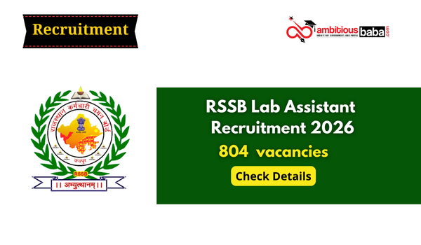 RSSB Lab Assistant Recruitment 2026