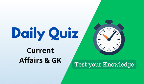 Current Affairs Quiz 14th and 15th January 2026 Quiz